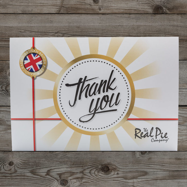 The Real Pie Company - Award Winning Pies Delivered
